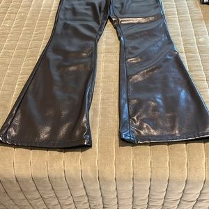 Altar'd State | Pants & Jumpsuits | Altard State Black Flare Faux ...